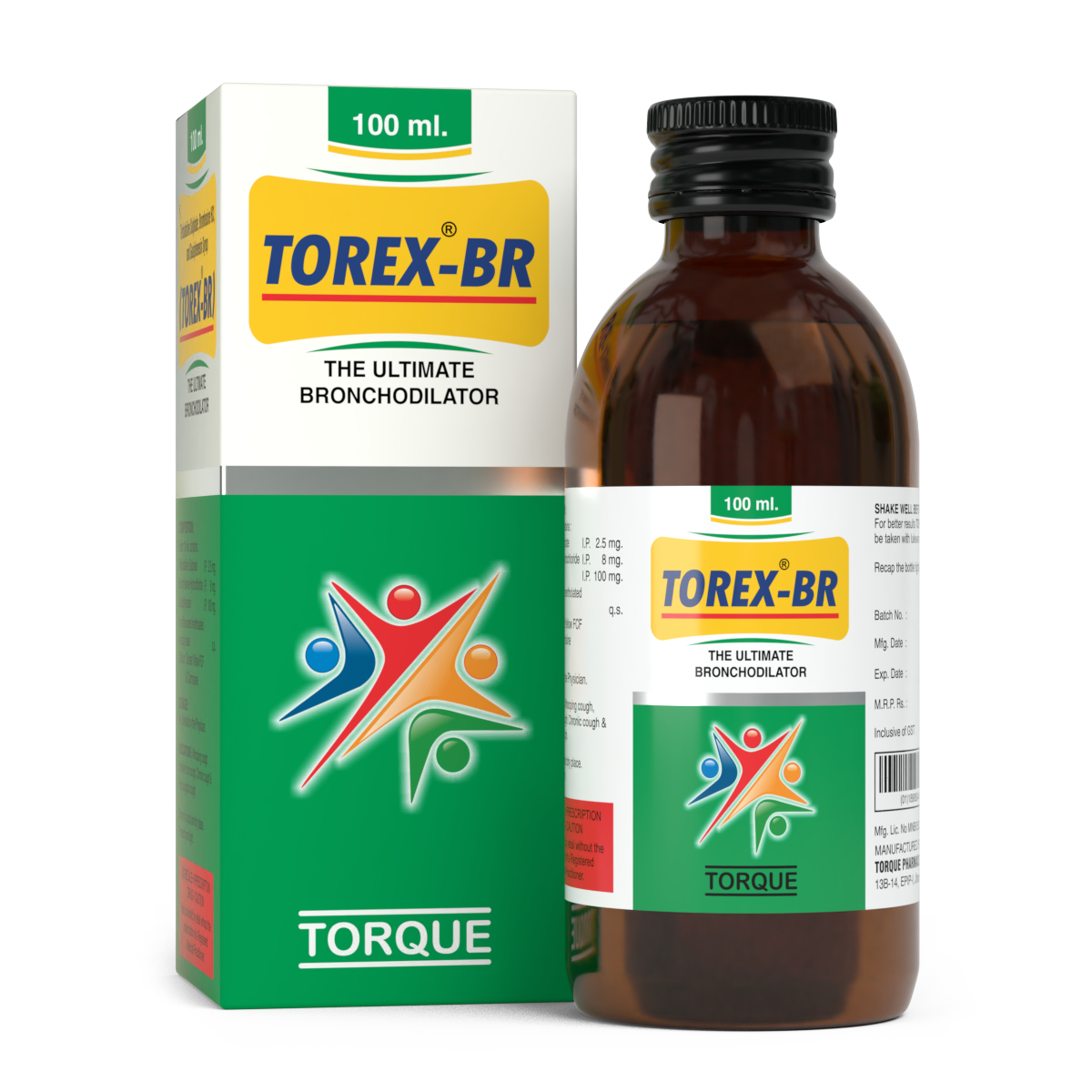 Torex-BR Cough Syrup - Torque Pharma